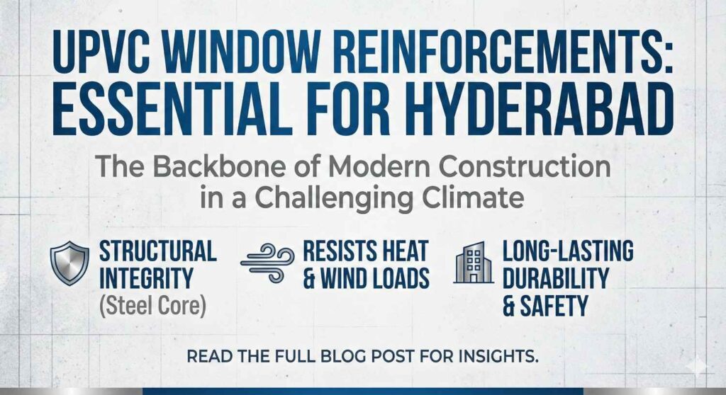Why UPVC Window Reinforcements Are Essential for Modern Construction in ...